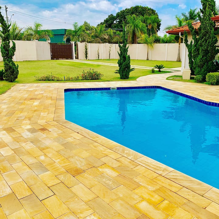 Chácara Para Eventos, Com Amplo Salão E Piscina - Capivari