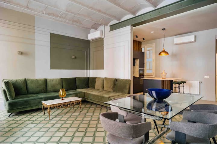 I-i Art Deco Luxury Flat Near Paseo De Gracia - Barcelone