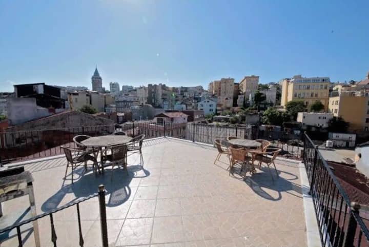 Comfortable Flat&rooftop Terrace With View - Karaköy