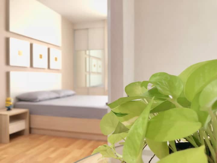 Tidy Studio Incl.utility+bts&pier+laundry+pool+gym - Bangkok