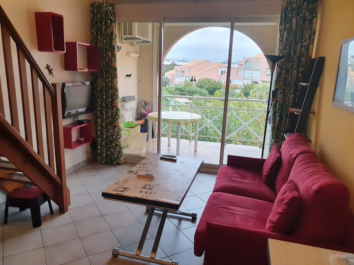 T2 Avec Piscine à 100m De La Plage, 6 Personnes - Mauguio