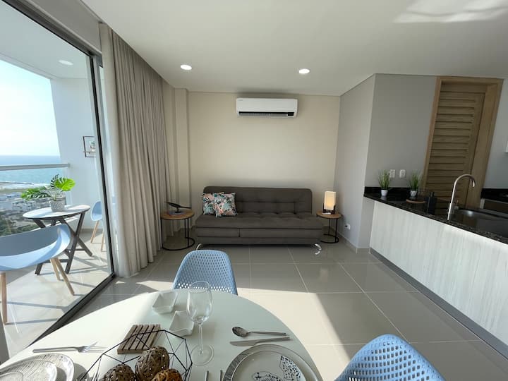 New Luxury Apartment In Cabrero - Next To Downtown - Cartagena