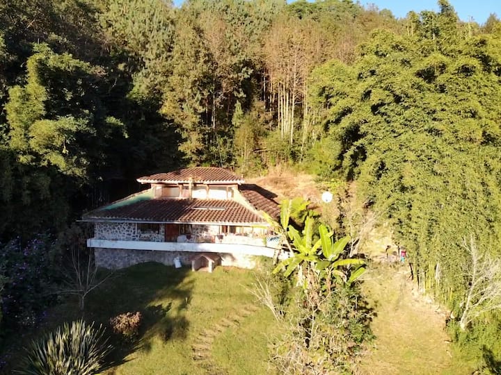 Hermosa Cabaña Con Vista Al Valle Y Rio - Xico
