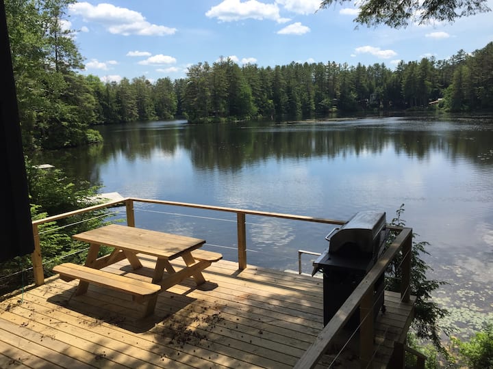 Cozy, Quiet Waterfront Cabin, Kilton Pond, Grafton - Danbury, NH