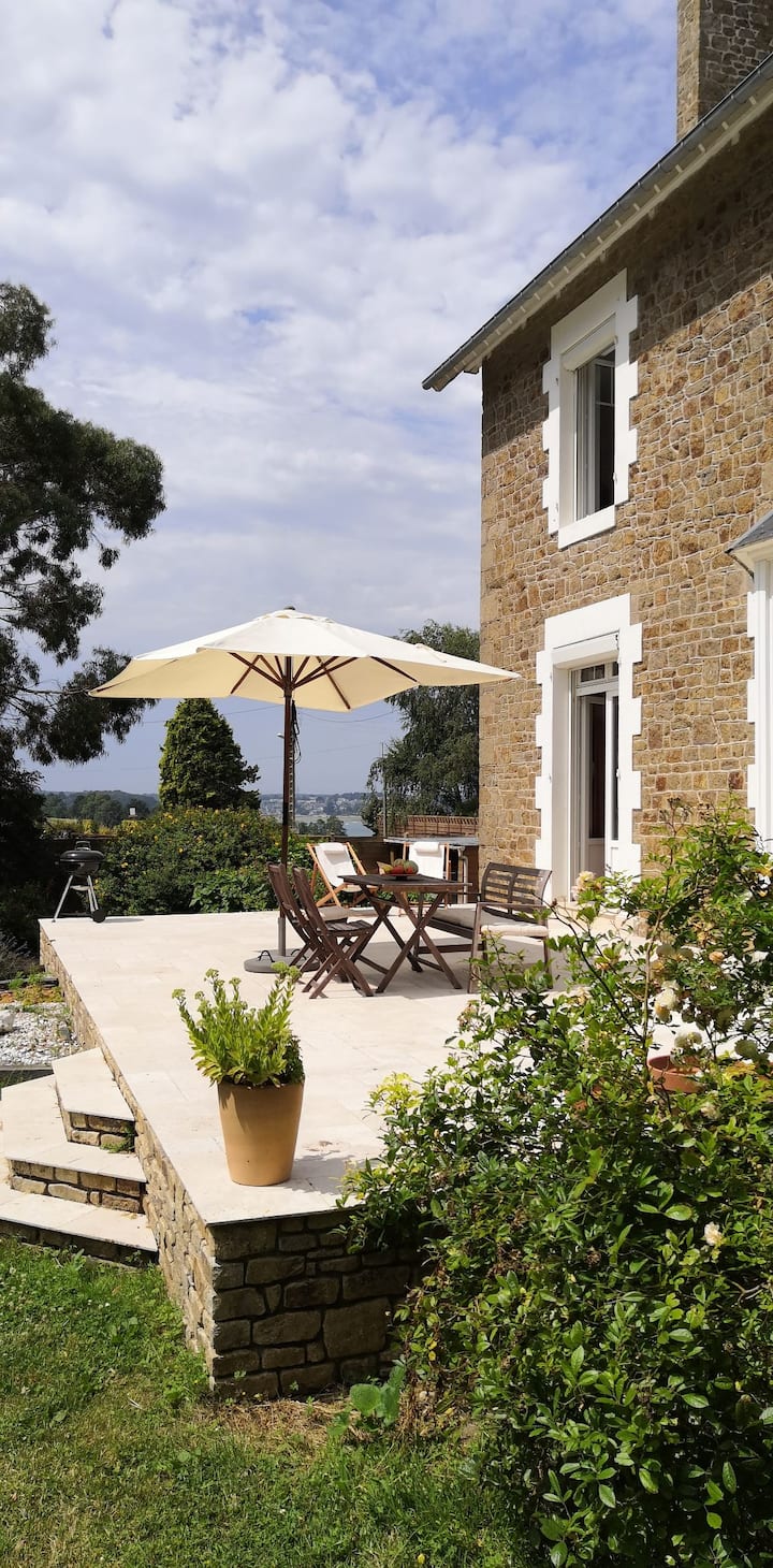 Maison De Charme 4 Chambres – Vue Rance & Jardin - Saint-Malo