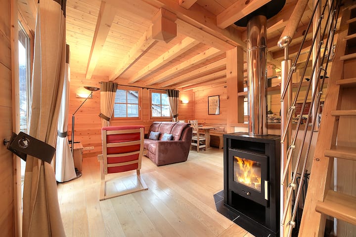 « Le Ptou », Chalet Indépendant Au Cœur Du Village - Les Contamines-Montjoie