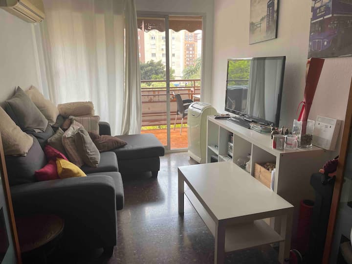 Habitación Soleada Con Balcon - Valence en Espagne