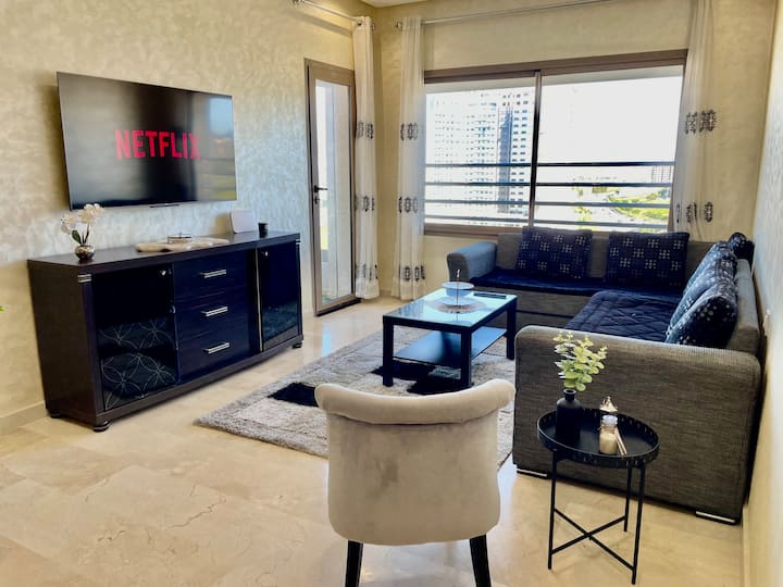 Comfortable 2 Br - Downtown & 11th Floor Views - Tangier