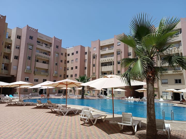 Appartement Neuf Avec Piscine A 5 Min De La Plage - Mohammédia