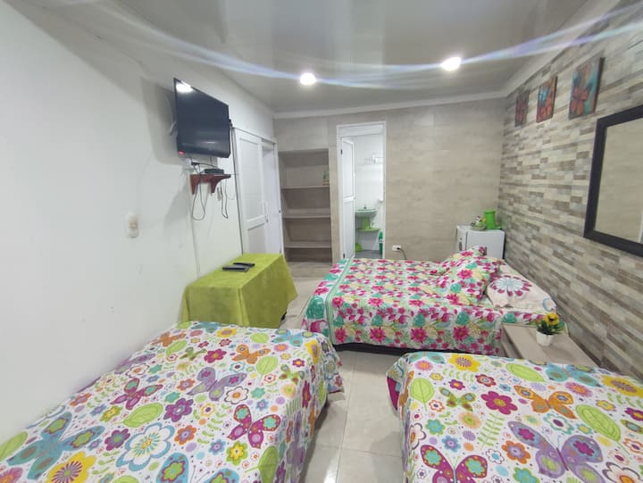 Habitacion Cuadruple En Jackson House🏡san Andrés - San Andrés