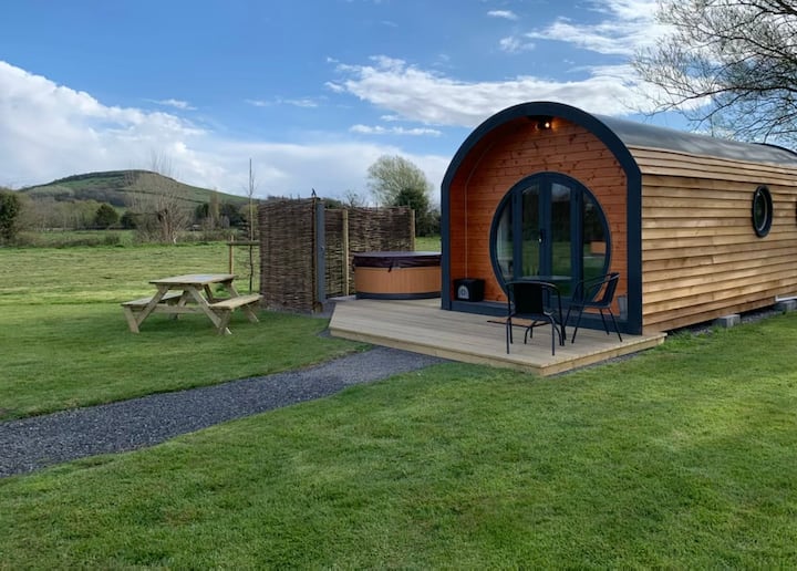 Family Glamping Pod & Hot Tub In Somerset - Wren - Burnham-on-Sea