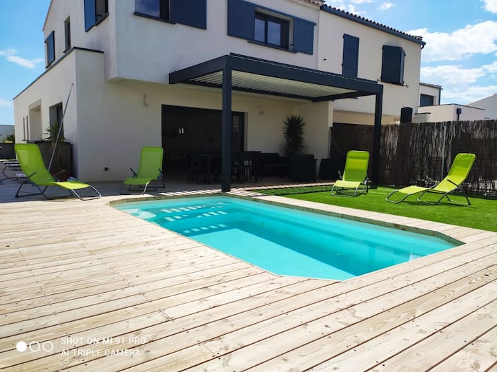 Maison Neuve Avec Piscine - Mauguio