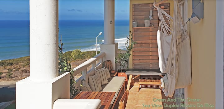 Green&ocean - Hygge Seaview Duplex Ribeira D`ilhas - Ericeira