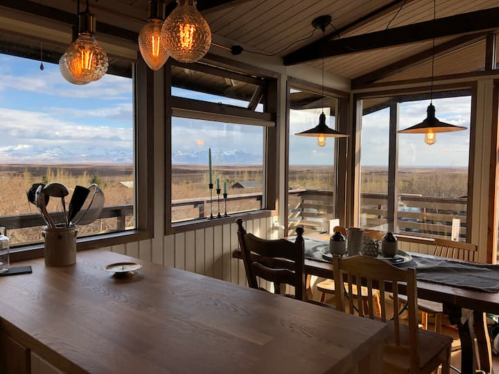 Múlakot3 Very Cosy With Panoramic View & A Sauna - Islande