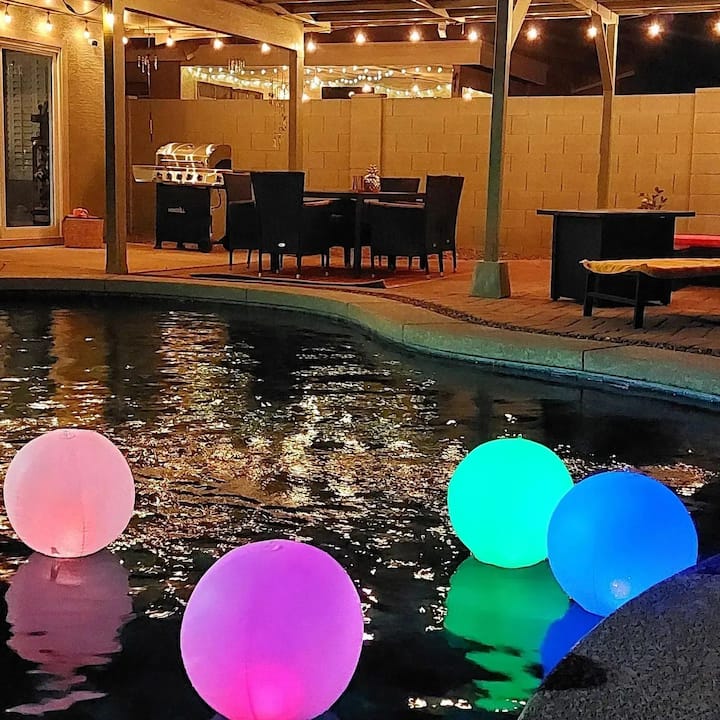 Cheerful 3 Bedroom Home With Heated Pool. - Casa Grande, AZ