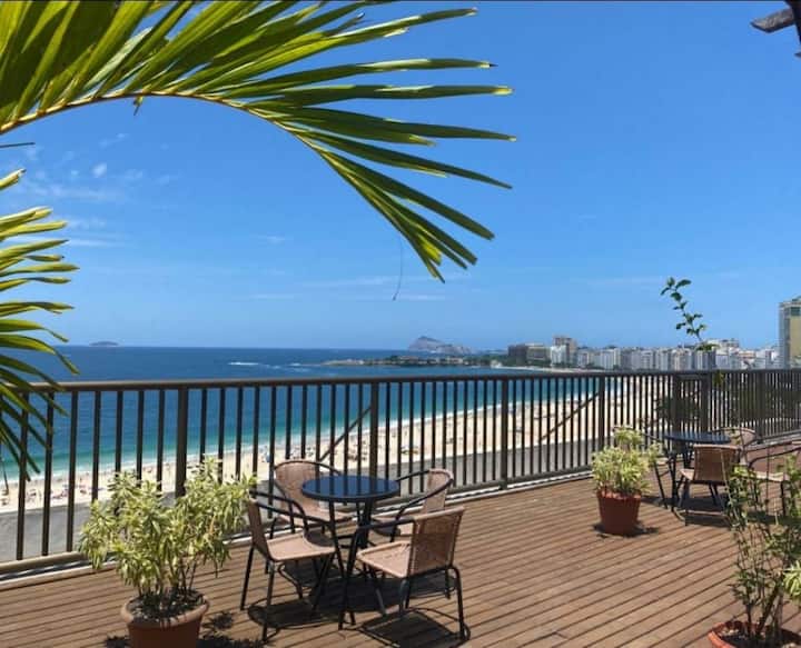 Maravilhoso Apartamento Na Praia De Copacabana - Copacabana