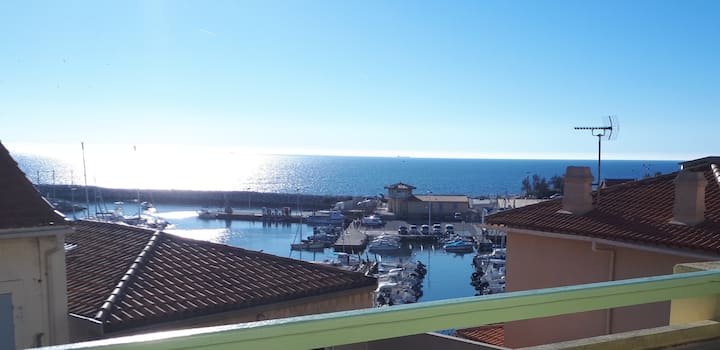 Magnifique Vue Mer Et Port. - Sausset-les-Pins