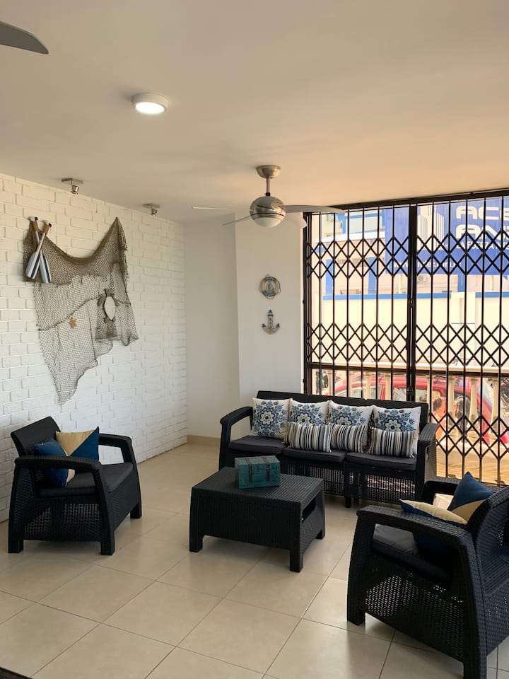 Beautiful Beach Front  Apartment In Salinas - Salinas