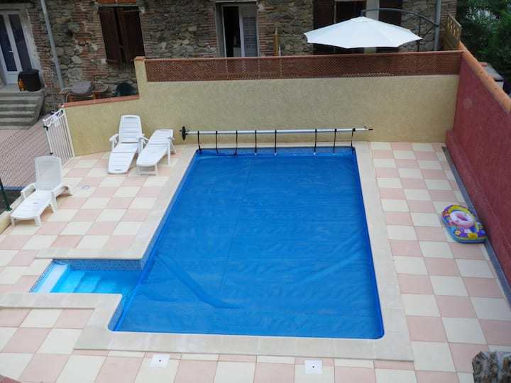 T3 Au Calme Avec Piscine Jardin Et Piscine - Amélie-les-Bains-Palalda