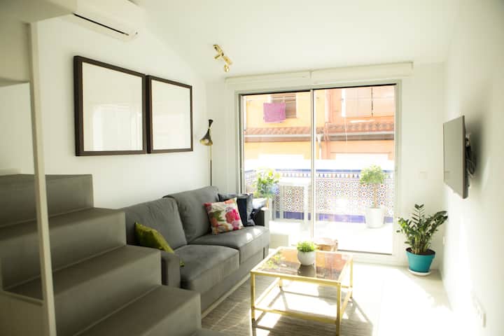Renovated Terraced Duplex In The Heart Of Madrid - Madrid