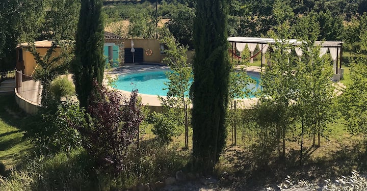 Provence  Roussillon 84220 Mas Piscine 5 Personnes - Roussillon