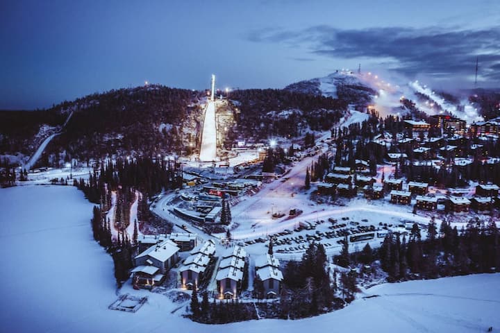 Cozy Lakeside Apartment Next To Ski Lifts In Ruka. - Ruka