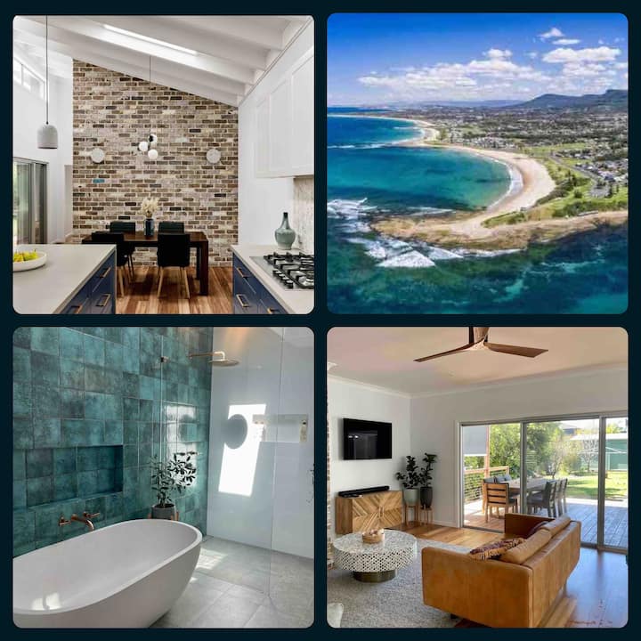Coastal Luxury Bulli House, Central Location - Bulli