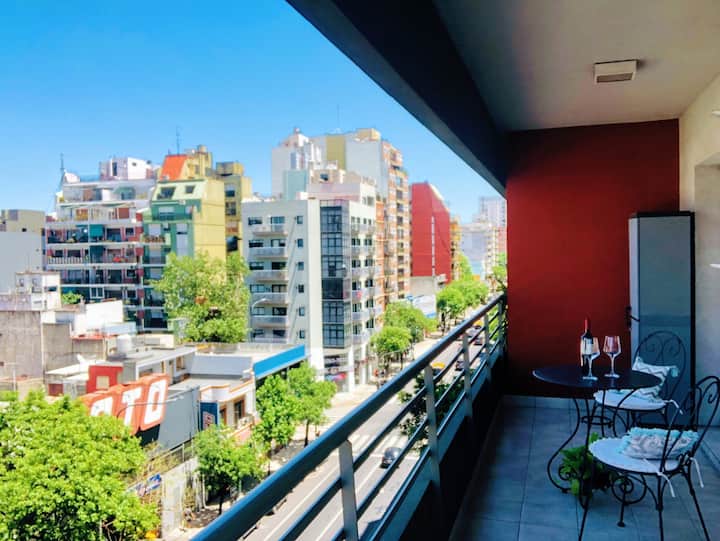 Bright Apartment In Almagro Near The Subway - Argentina