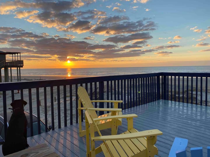 Coco Cabana - Beachfront! First Row! - Jamaica Beach, TX