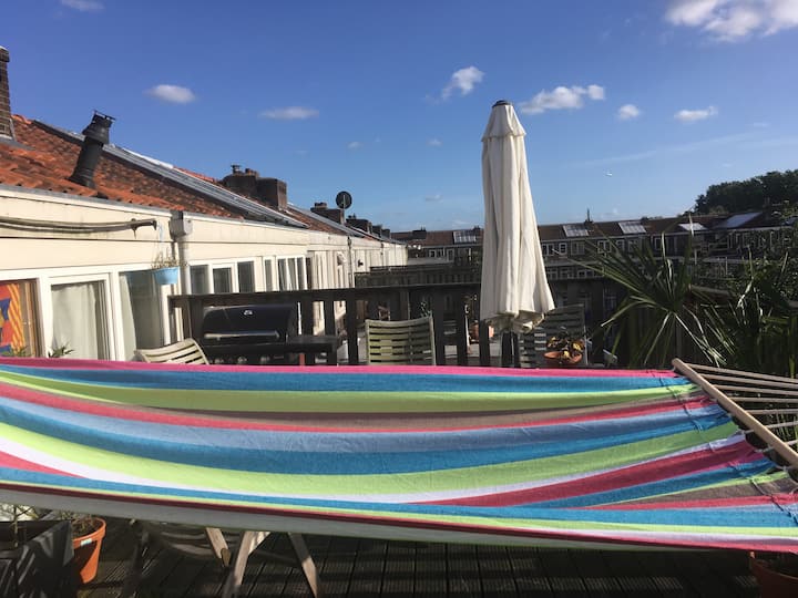 Room+ Balcony, Sunny Roof Terrace, Bbq& Whirlpool - Amsterdam