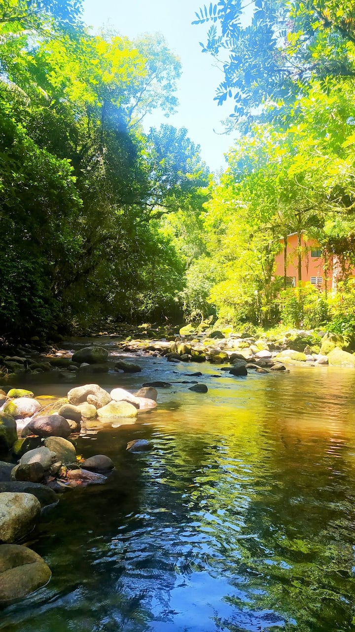 Pé No Rio Chale Piscina Lareira 6xs/j - São Sebastião