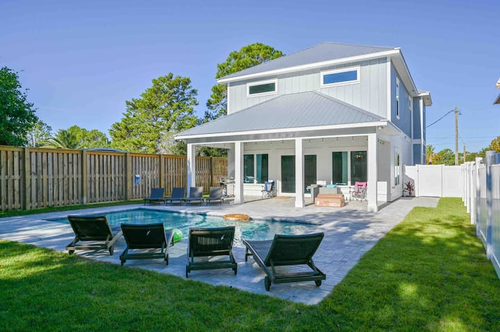 New-home*private Pool*golf Cart*5 Kings*near*beach - Laguna Beach, FL