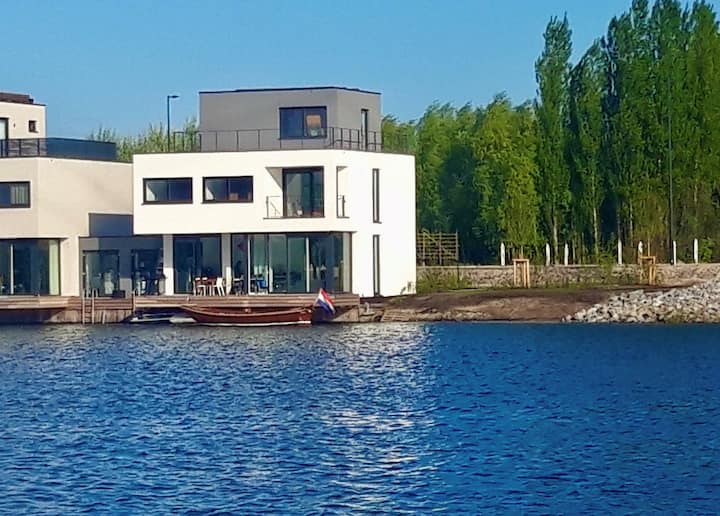 Watervilla, 200 M2,  Garden, 3 Terraces, Ij-burg - Amsterdam