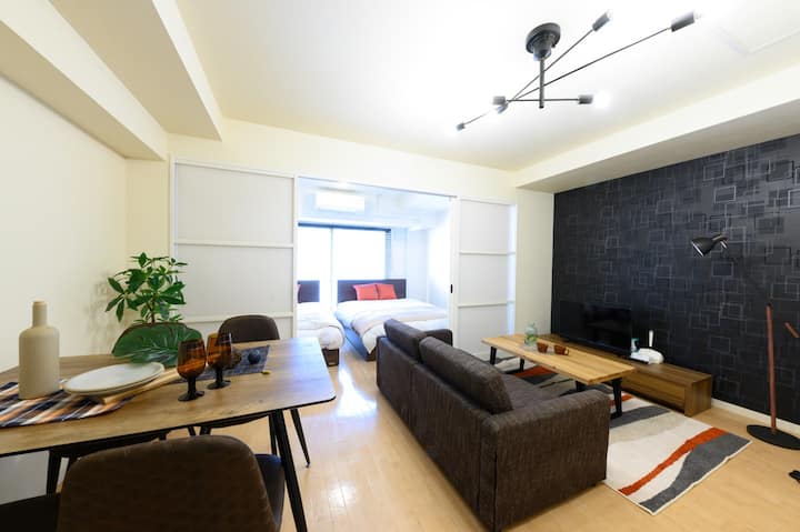 602/狸小路、大通、すすきの徒歩圏の美築ハイグレード/エアコン/敷地内コインパーキング - Sapporo