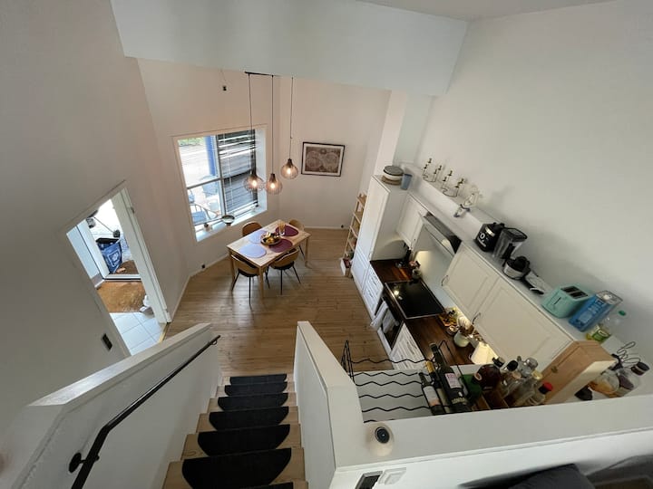 Spacious Nyc Style Loft With Private Outdoor Patio - Copenhague