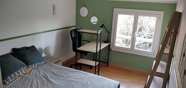 Chambre Indépendante Dans Une Maison Au Calme - Grabels