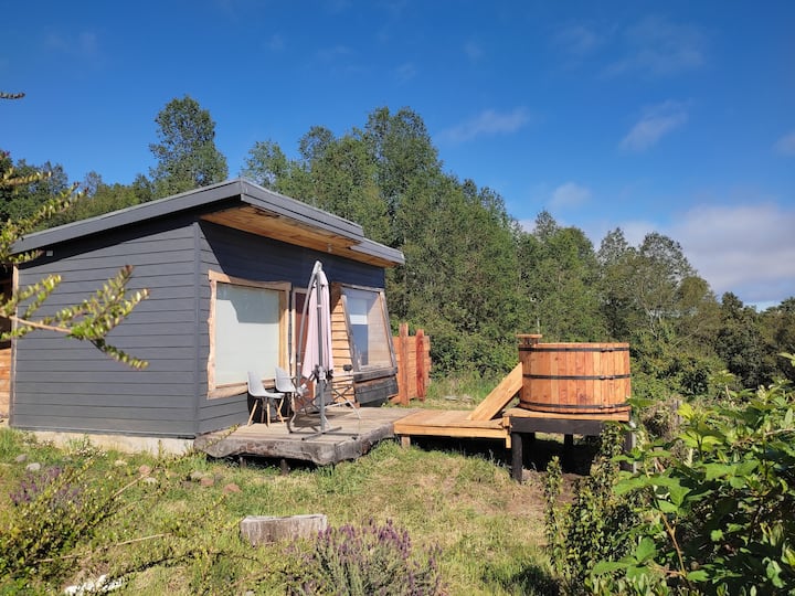 Tiny House 1 :  Tinaja  Caliente - A/c - Pucón
