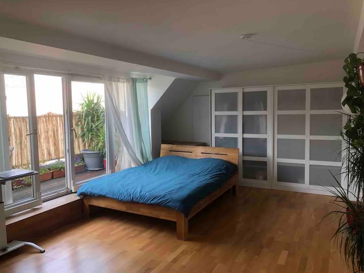 Private Wing In Penthouse - Bedroom Bath & Terrace - Berlin