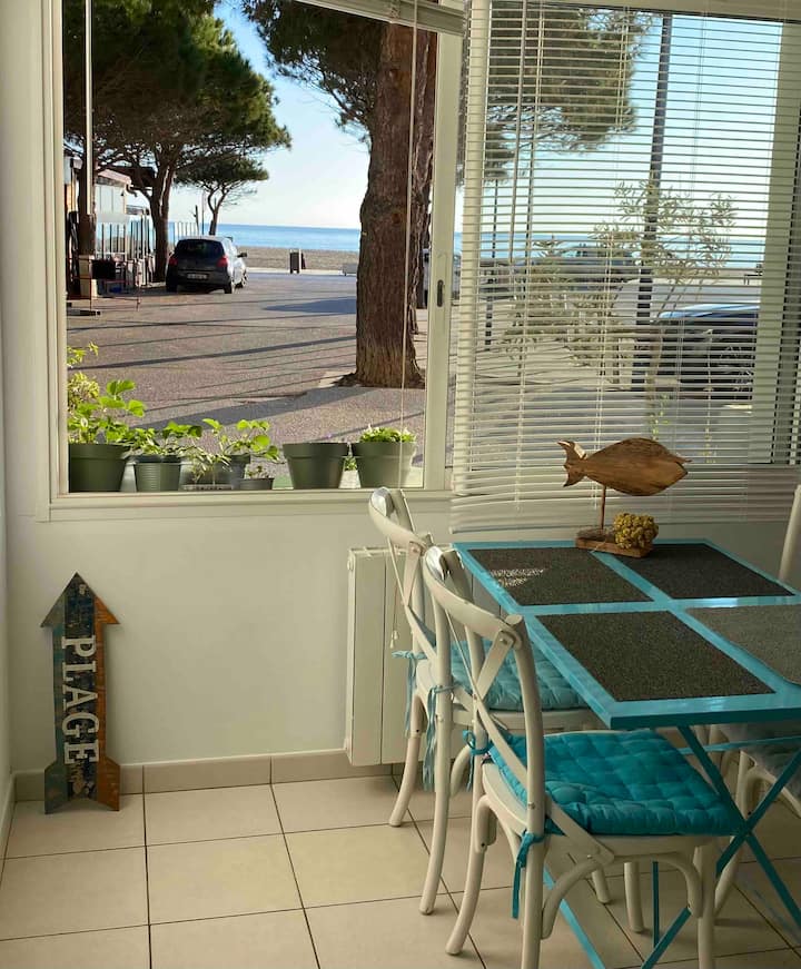 La Franqui Face à La Mer Joli T2 - Leucate