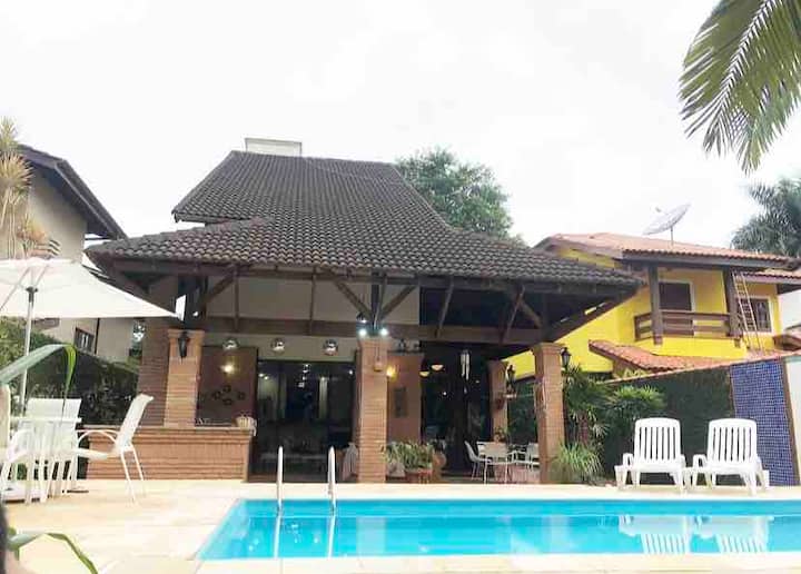 Casa De Praia C/ 5 Suítes Riviera De São Lourenço - Bertioga