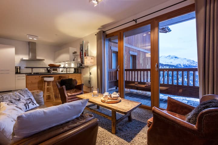 Appartement Spacieux 8 Pers. Et Ski Aux Pieds - La Rosière