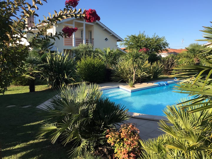 T2 Dans Villa Terrasse, Piscine, Bassin D'arcachon - Arcachon