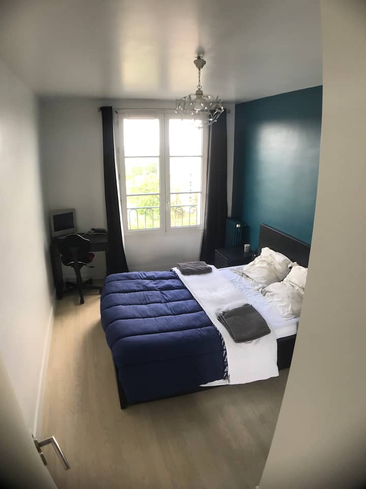 Appartement Vue Paris14/gare à 2 Min - Gentilly