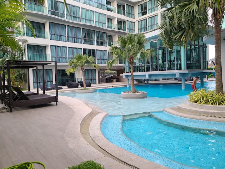 New 2 Bedroom In Bang Saray Sea Zen For Rent. - Thailand