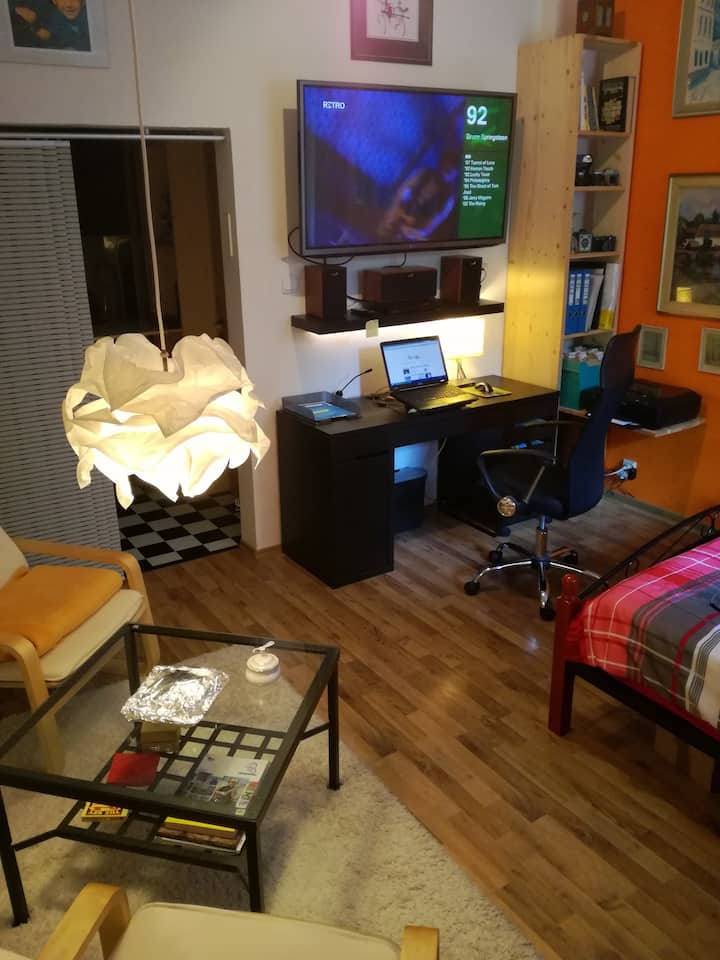 Studio 2. Prague ŽIžkov - Vinohrady - Praga