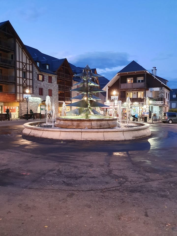 Studio Cabine Village, éQuipé  Et Idéalement Situé - Saint-Lary-Soulan