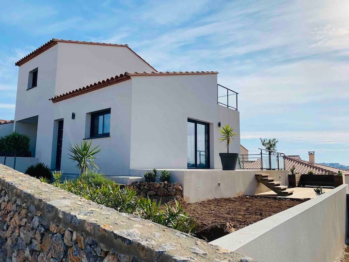 Villa Leucate - 3 Chambres - Vue Mer - Leucate