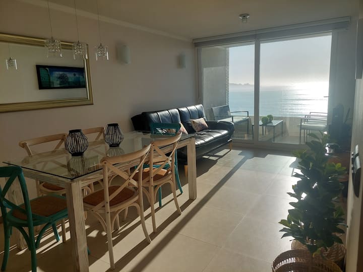 Piso 23, Con Vista Maravillosa Al Mar, Con Wifi - Coquimbo