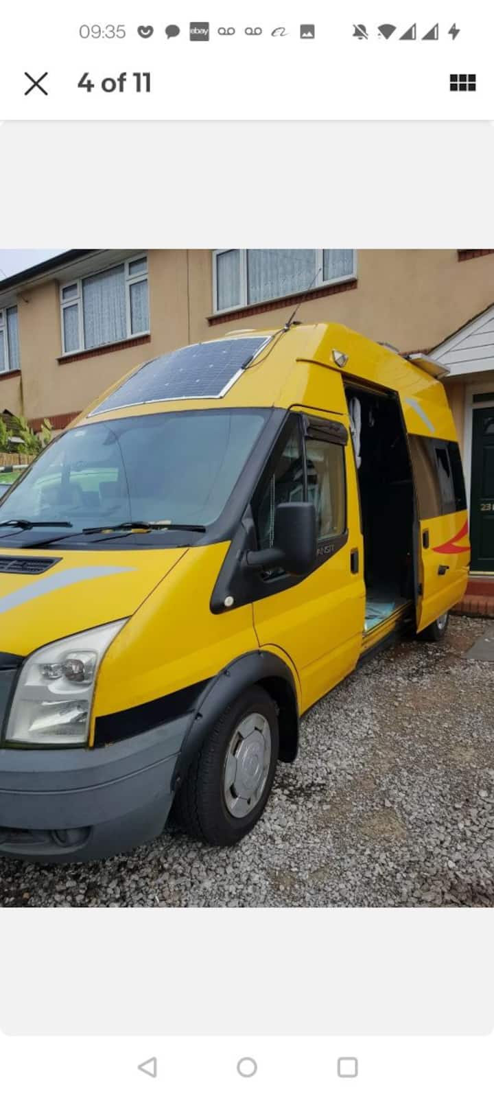 Delightful Off Grid Campervan; Located By Peak District - Leek
