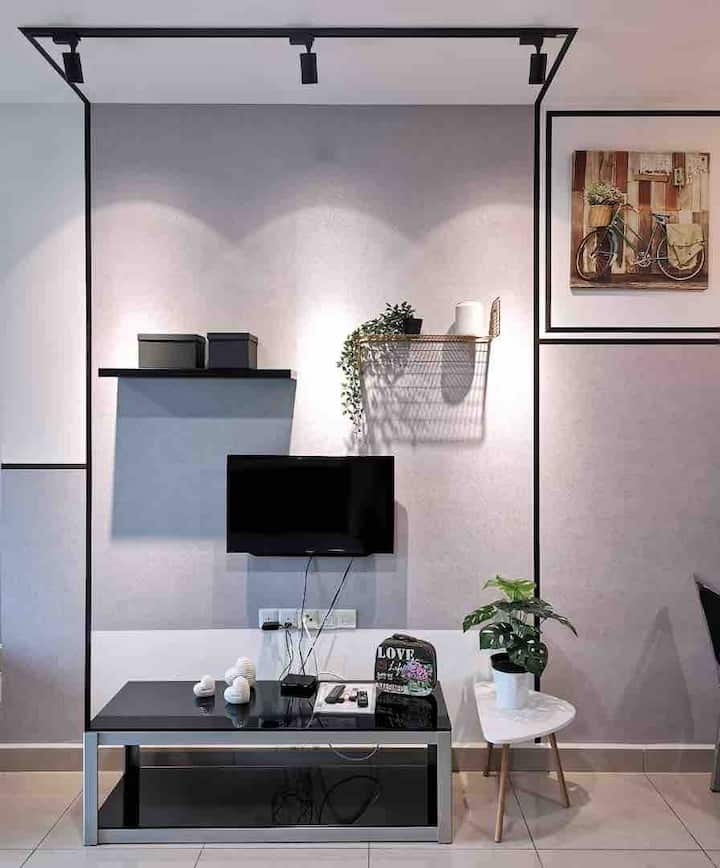 Jb Cozystudio 1-3pax Business/tourist Welcom - Johor Bahru